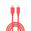 NK Cable USB Tipo C a Lightning Rojo NK-YSBCLIGHT-RED