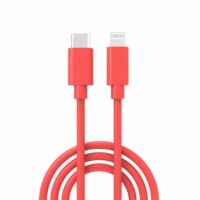 NK Cable USB Tipo C a Lightning Rojo NK-YSBCLIGHT-RED